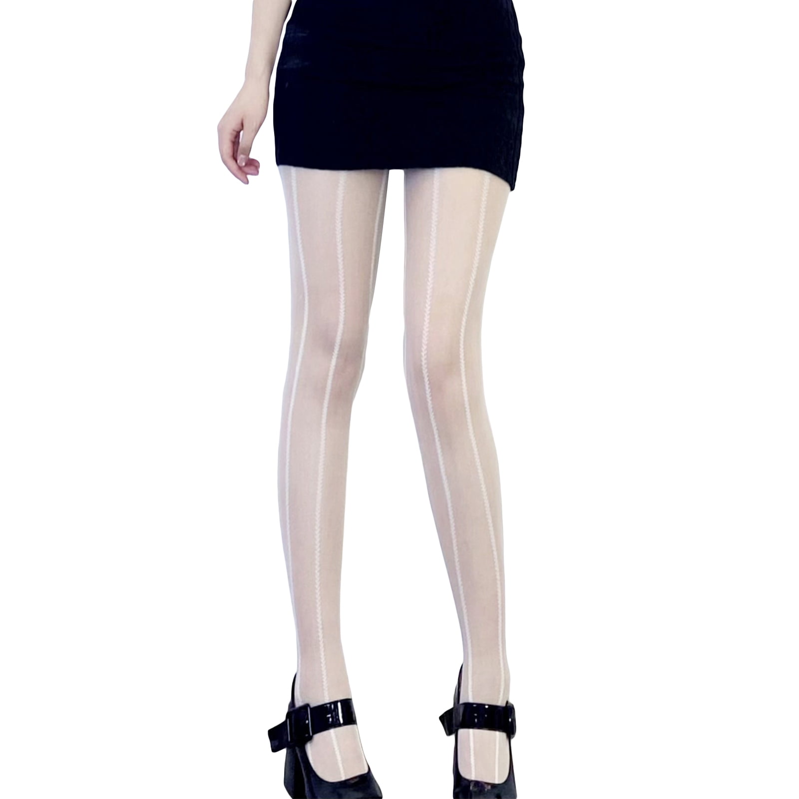 Fashion Women Sheer Stocking Leggings Wheat Jacquard Tights Pantyhose ...