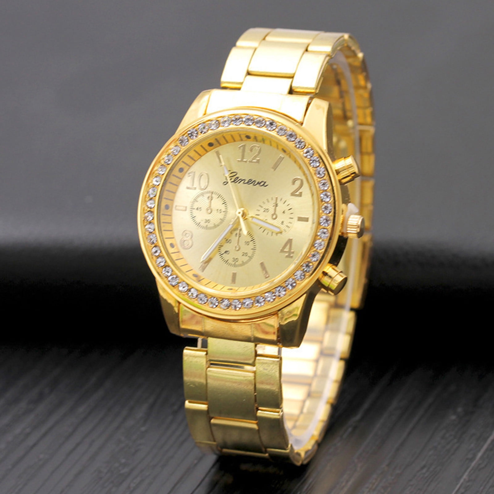 Fashion Women's Analog Quartz Watch with Date Function and Stainless ...