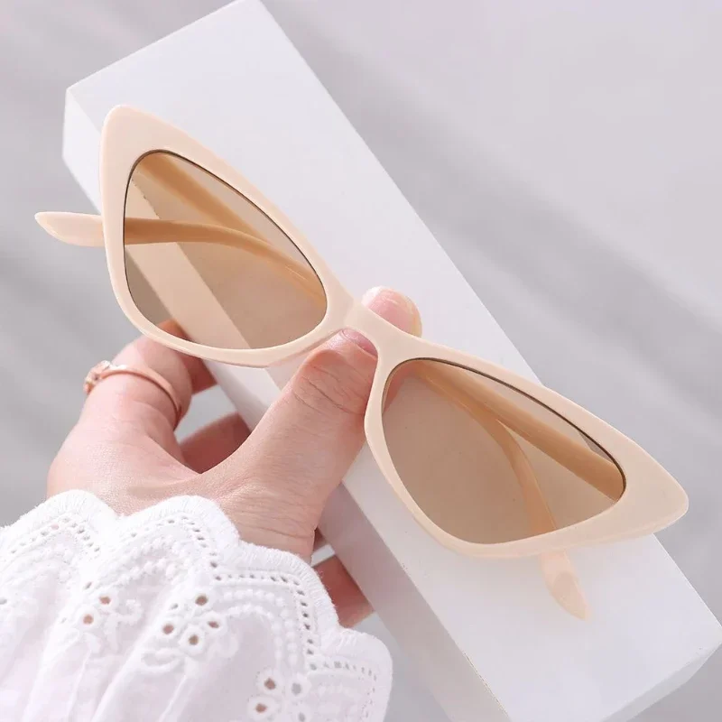 Fashion Women's Luxury Cat Eye Sunglasses Triangle Vintage Design UV400 ...