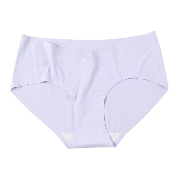 Fashion Women's Pregnant Woman Panties Plus Size Breathable High Waist ...
