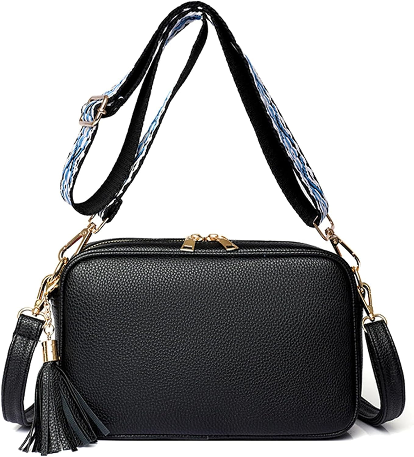 Fashion Women's Small Shoulder Bag Zipper Satchel Bags Multi-Pocket ...