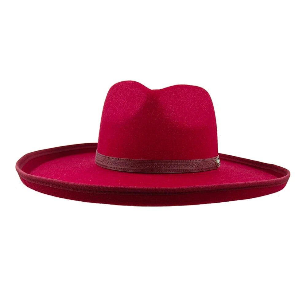 Fashion Wool Men Women Feather Fedora Hat For Winter Autumn Church ...