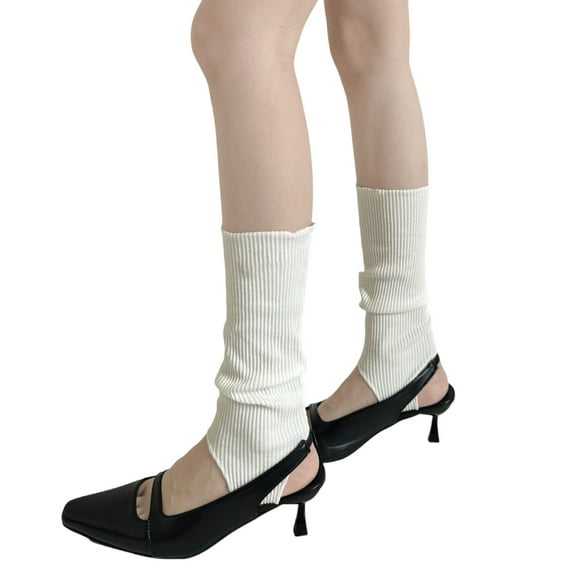 Fashion Yoga Socks for Women Girls Workout Socks Toeless Training Dance ...