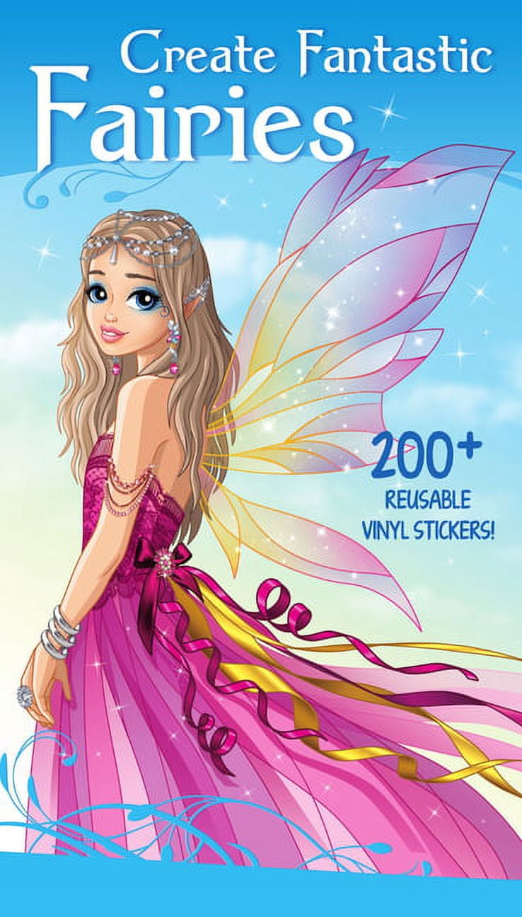 Fashion and Fantasy Activity Book: Create Fantastic Fairies : Clothes, Hairstyles, and ...