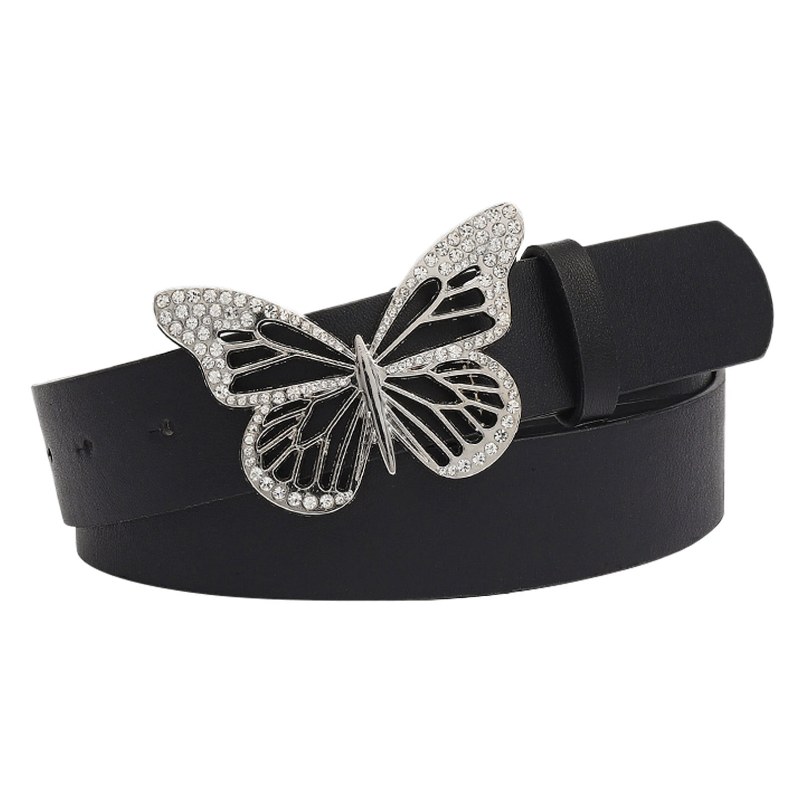 Fashion belts for women men Belts Soft Leather Belts With Butterfly ...