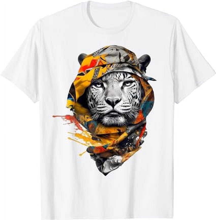 Fashion cartoon new trend couples casual pattern black printed T-shirt ...