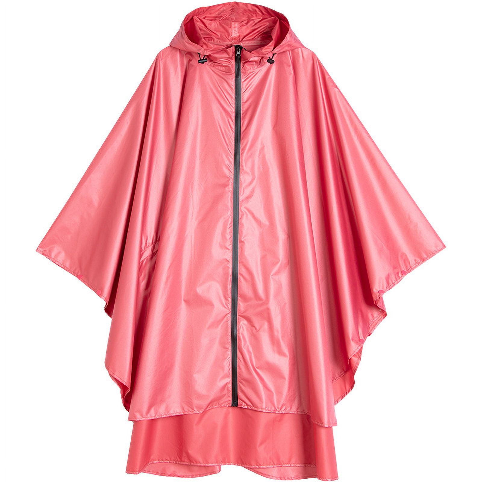 Fashion large size Cape raincoat solid color stitching cycling men's ...