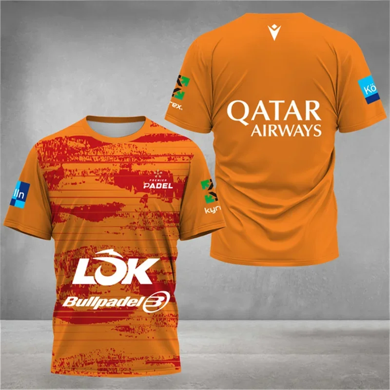 Fashion new Men's Quick Dry Tennis T-Shirt Summer Loose Padel Clothing ...