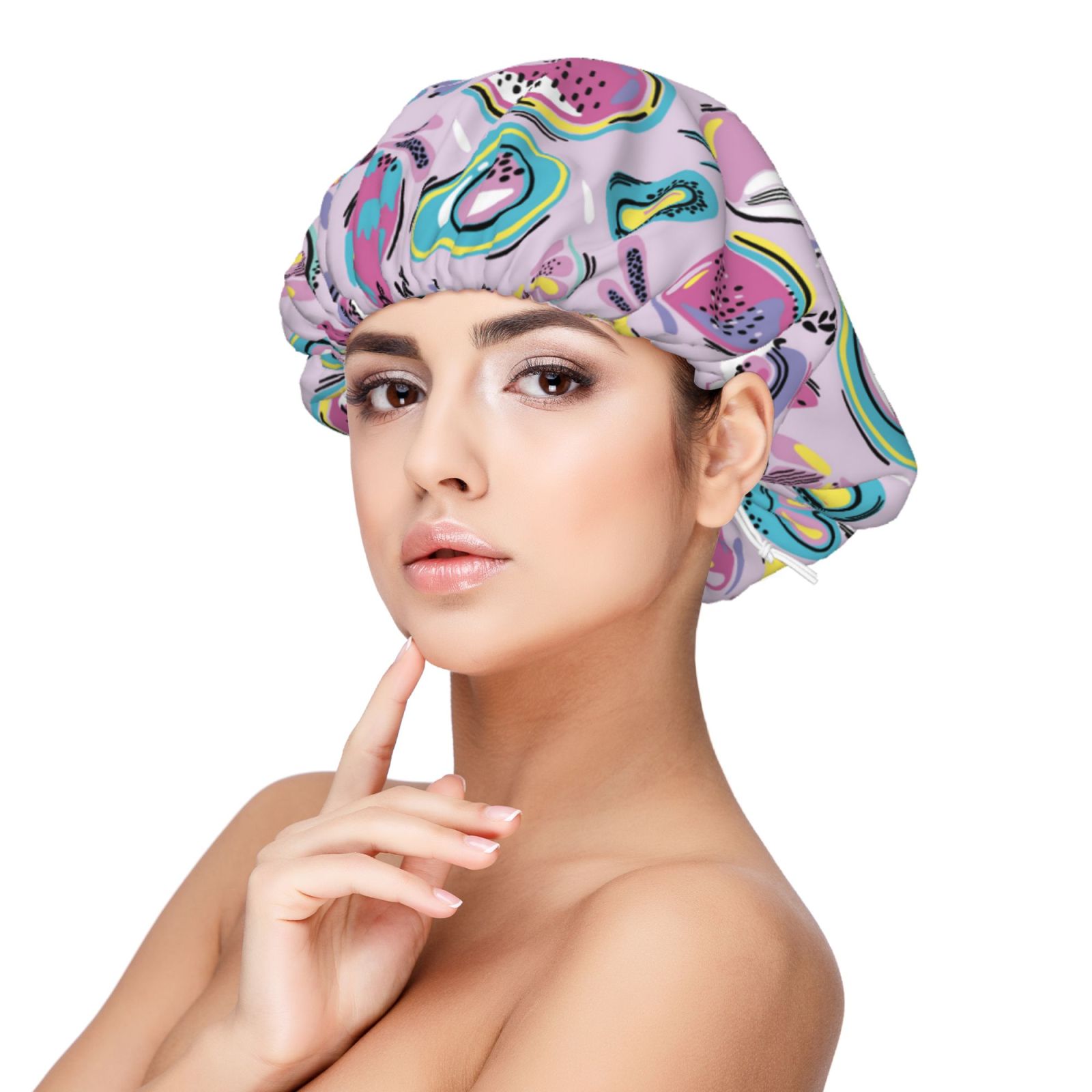 Fashion tropics funny fruits Silk Bonnet for Sleeping Women/Men ...