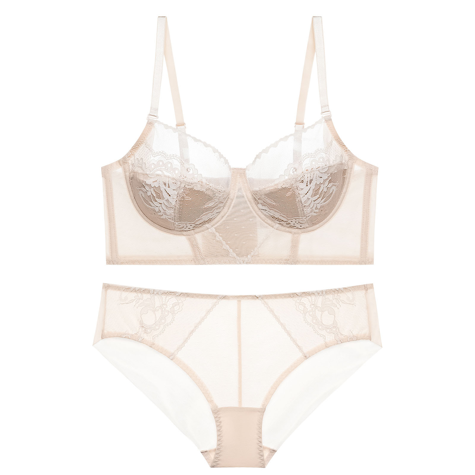 Fashion for way less Timoontee Womens Bras Sexy Charming Lace Thin Soft ...