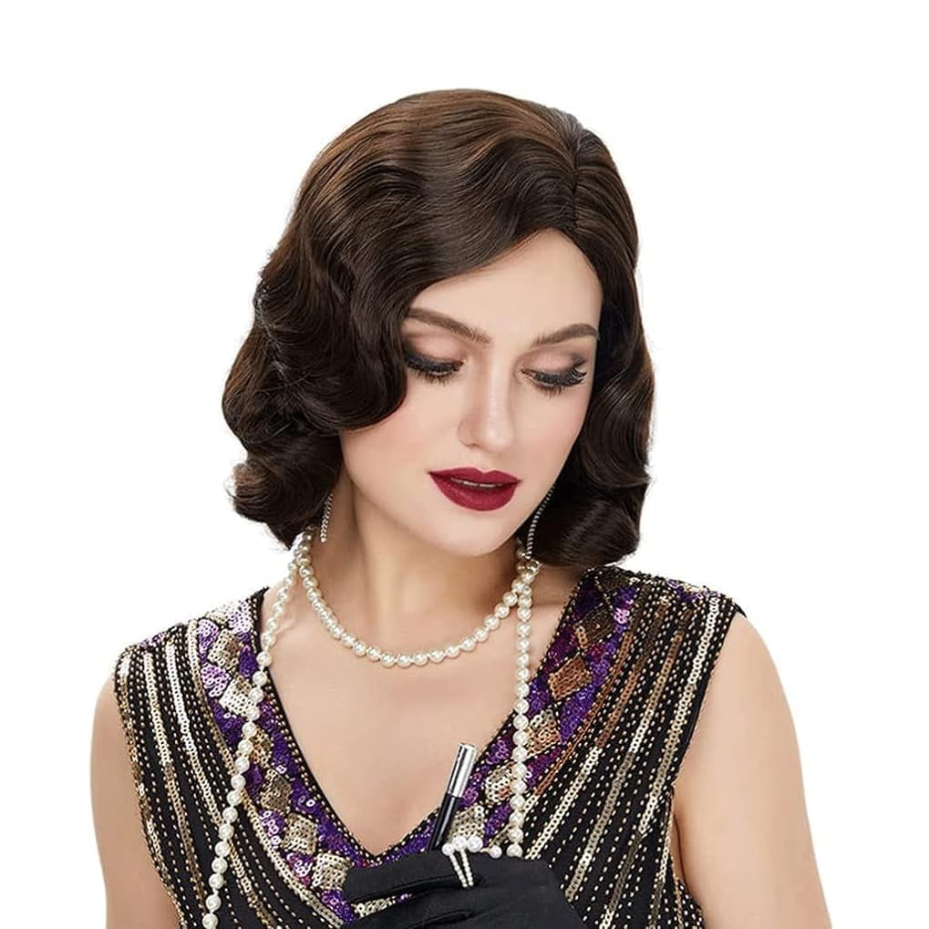 Fashion wigs Natural Wigs Platinum Synthetic Wig Women Medium Length ...