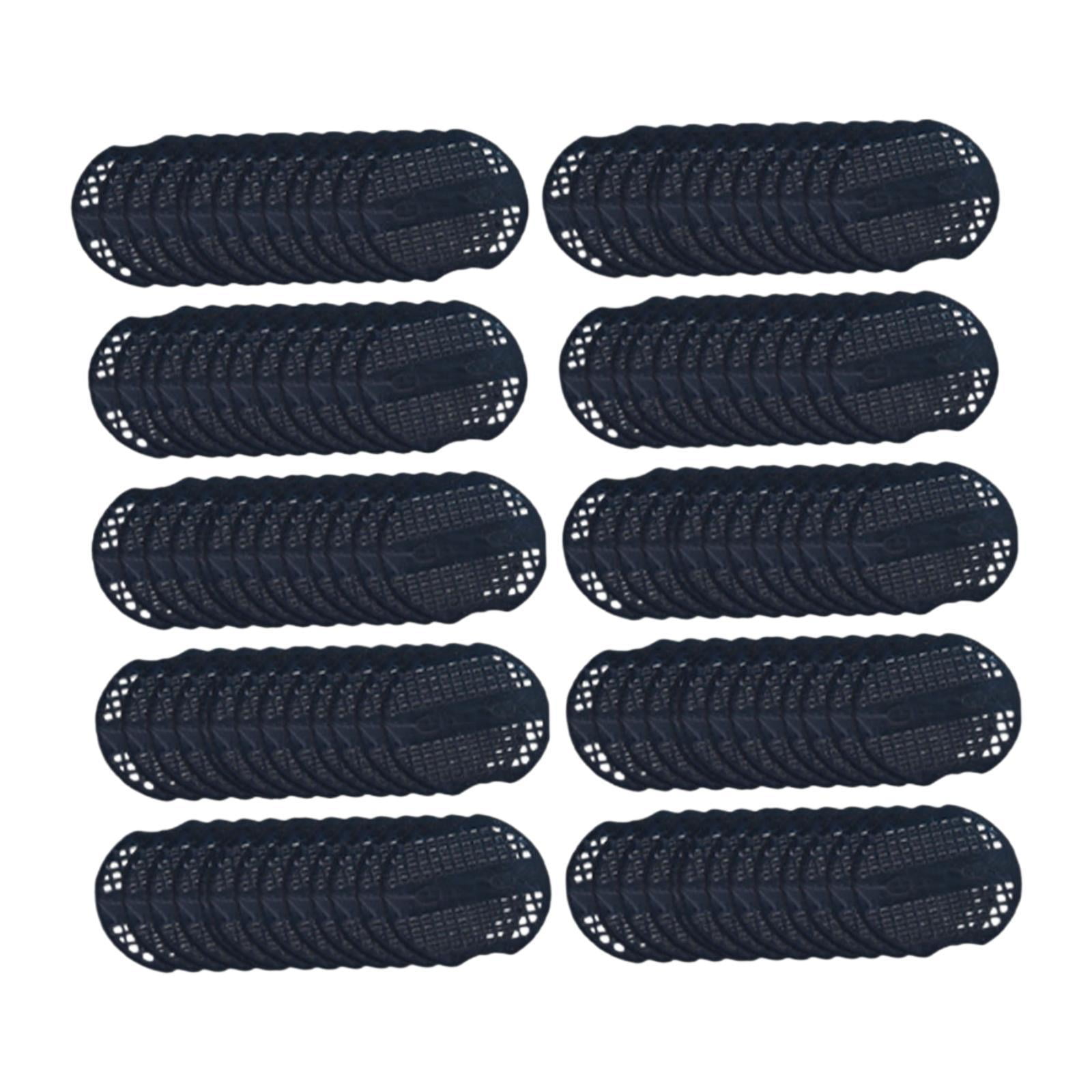 FashionCha 100 Pieces Garden Staples Plastic Buffer Washer Create A ...