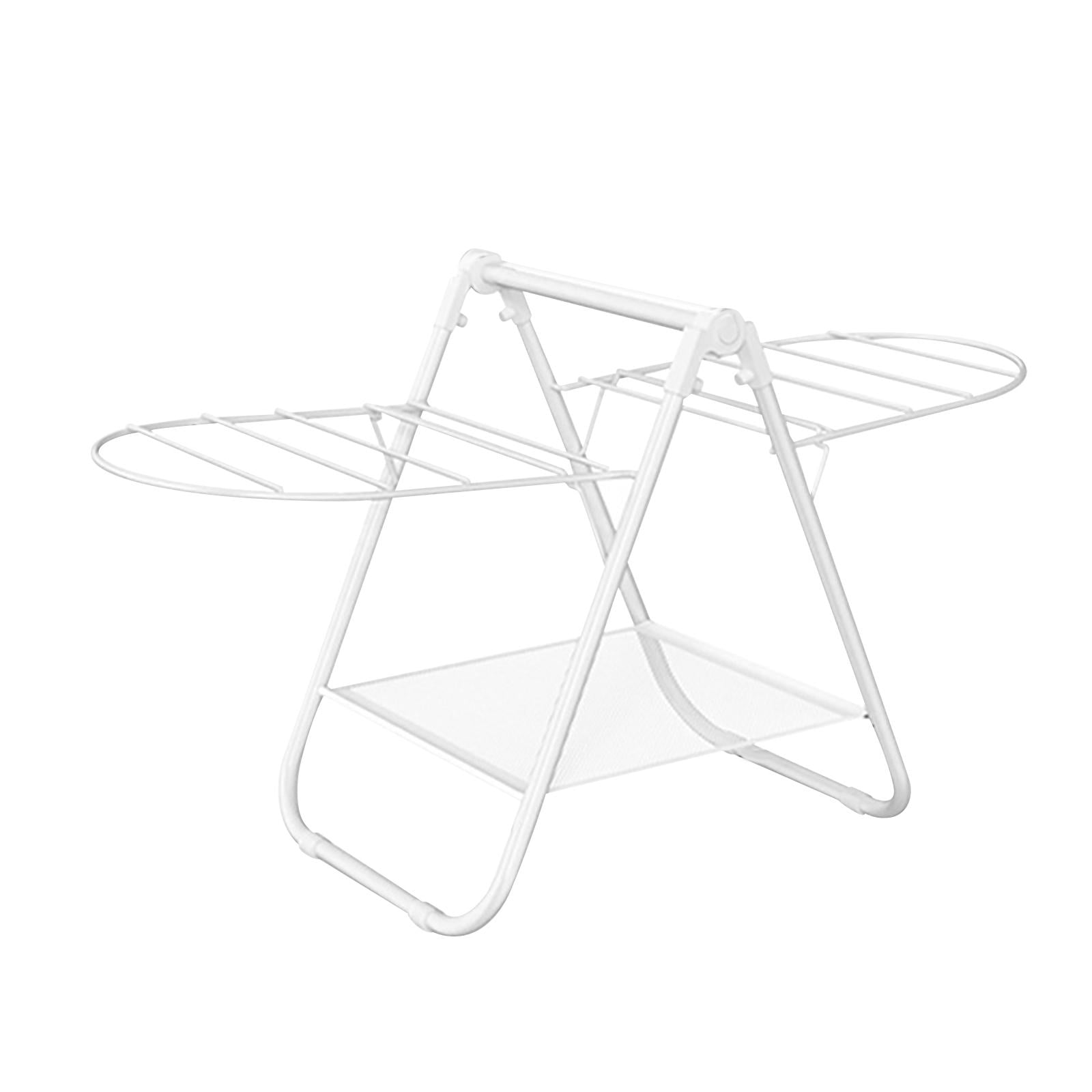 FashionCha 2 Tier Folding Clothesline, Lightweight, Modern, Space ...