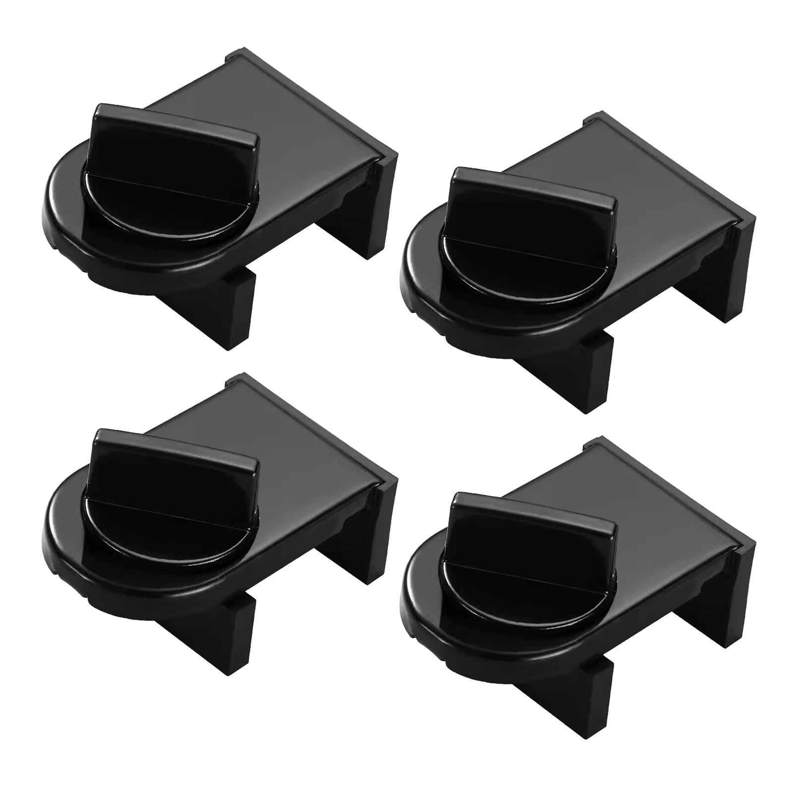 FashionCha 4 Pack Adjustable Sliding Window Locks, Window Wedge Window ...