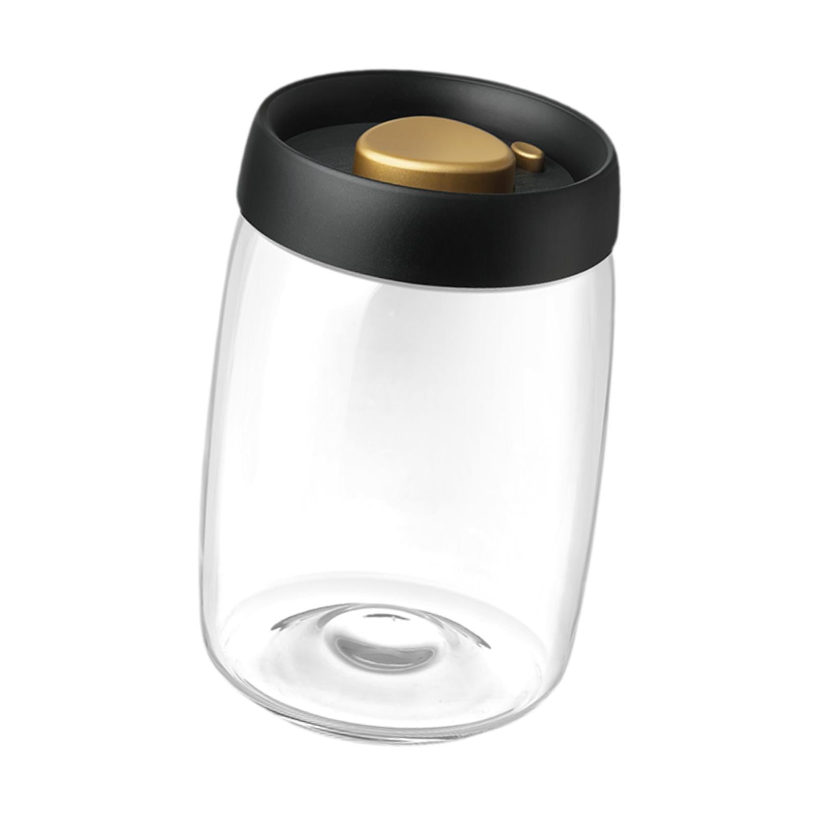 FashionCha Coffee Bean Canister, Glass Storage Tank, Airtight Kitchen ...