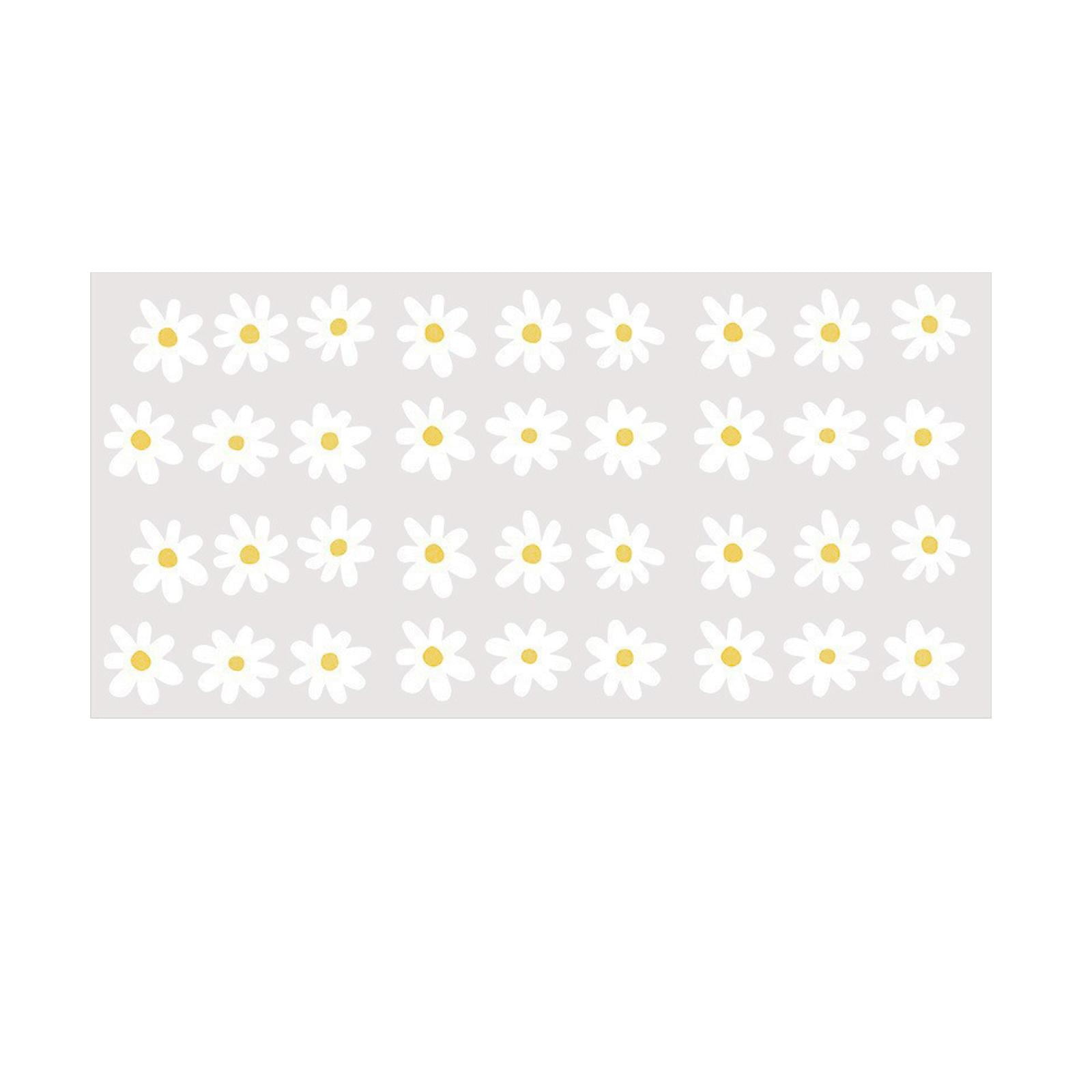 FashionCha Daisy Flower Decals, Floral Decals, Peel and Paste Daisy ...