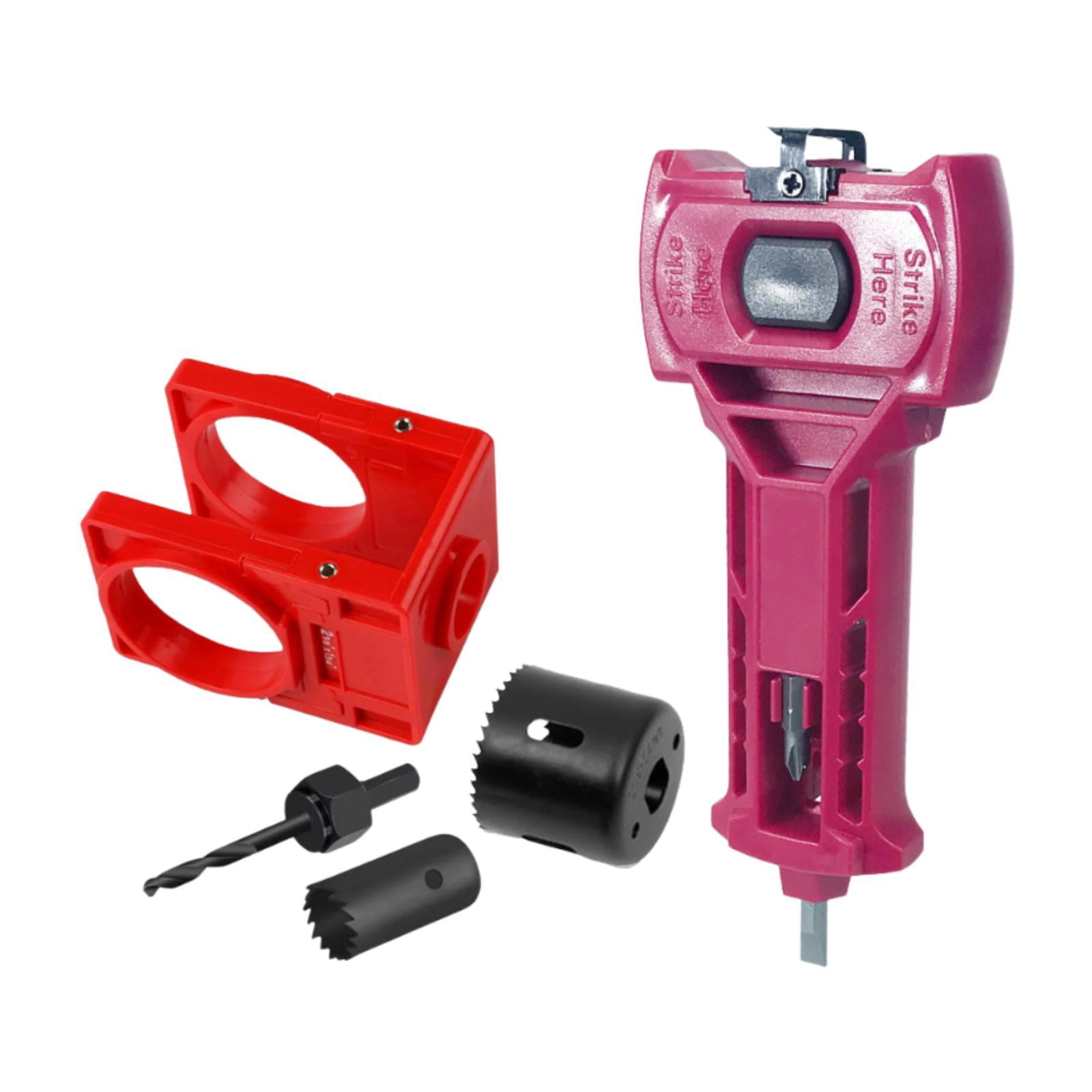 FashionCha Door Latch Installation Kit Hole Drilling Kit with Guide ...
