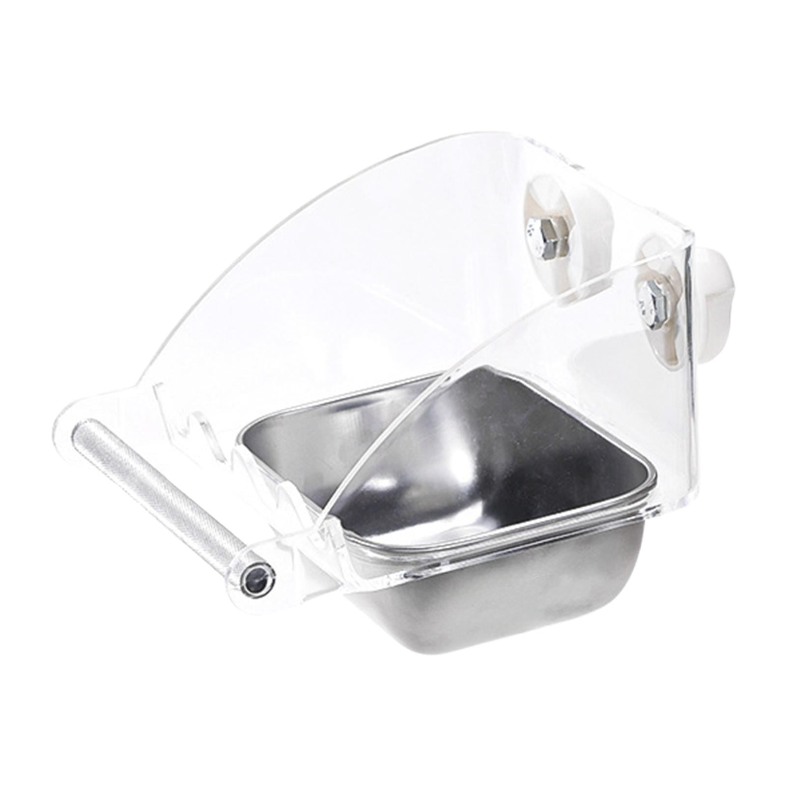 FashionCha No Mess Bird Feeder for Cage Bird Cage Seed Catcher for ...