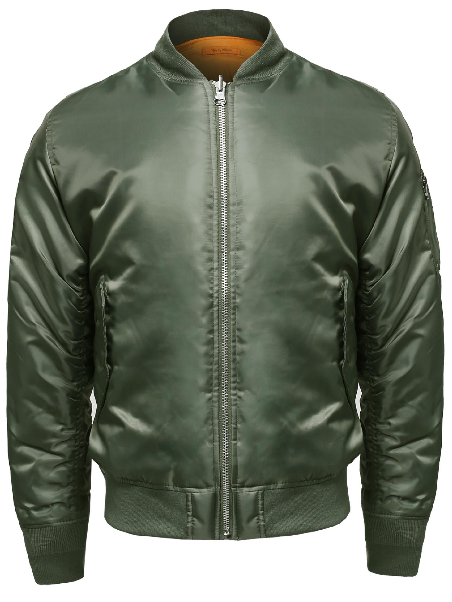 FashionOutfit Men's Original Inspired Heavyweight Bomber Jacket ...