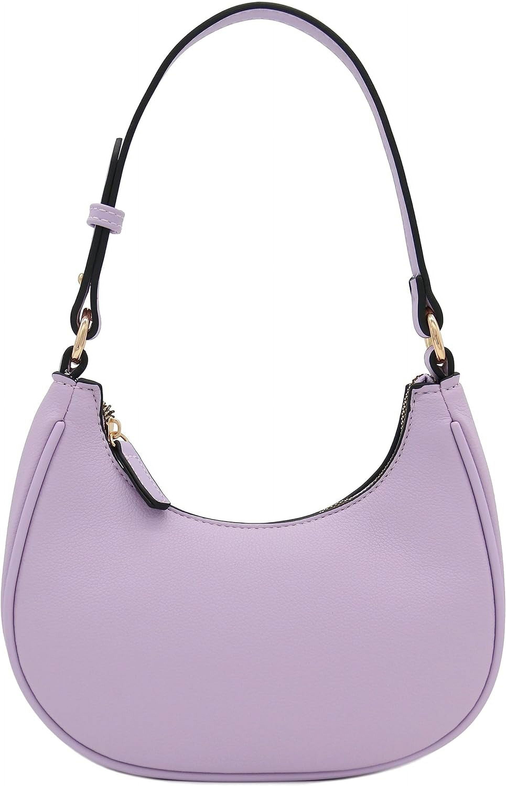 FashionPuzzle Small Crescent Shoulder Bag Underarm Purse - Walmart.com