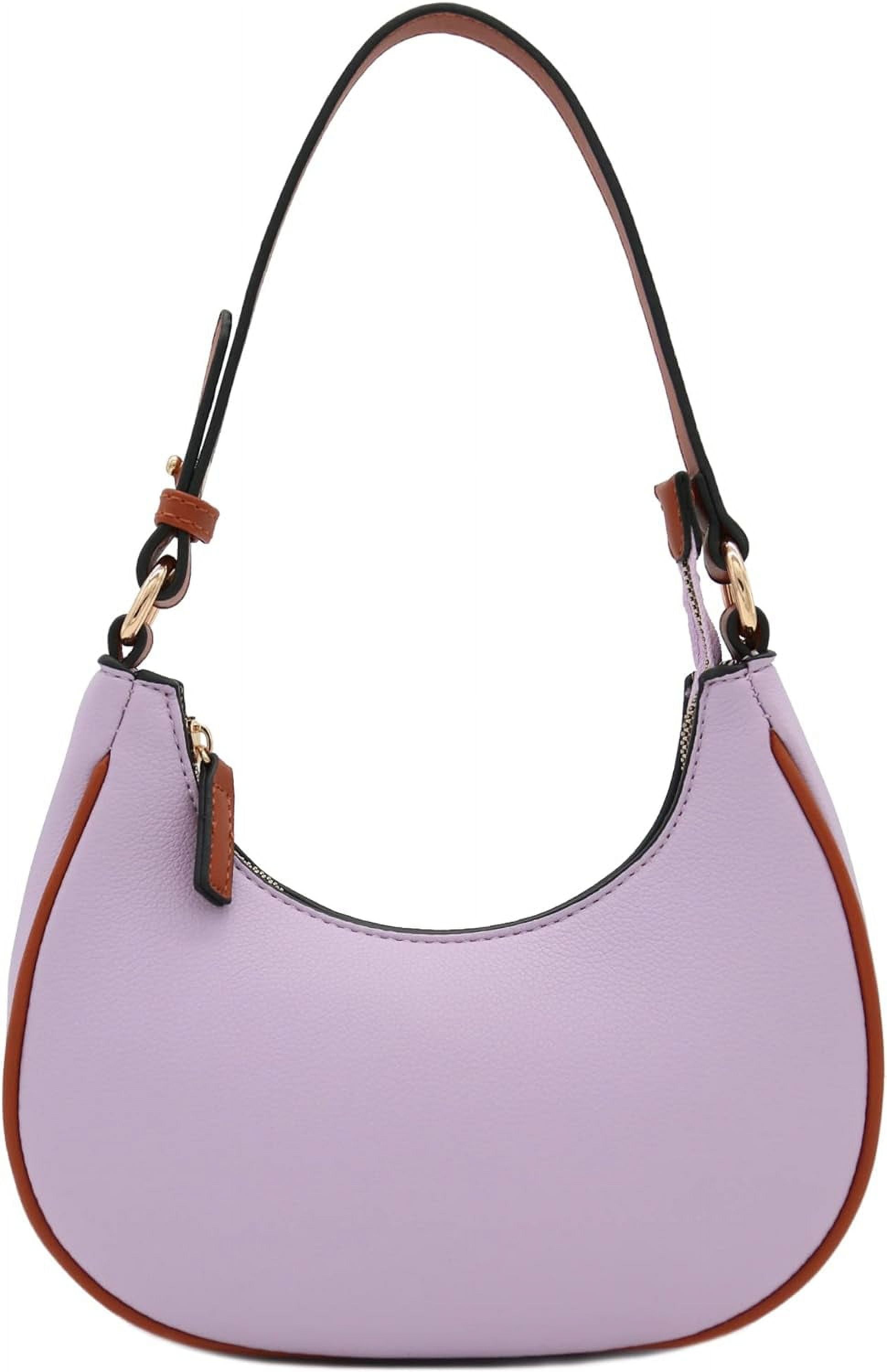 FashionPuzzle Small Crescent Shoulder Bag Underarm Purse - Walmart.com