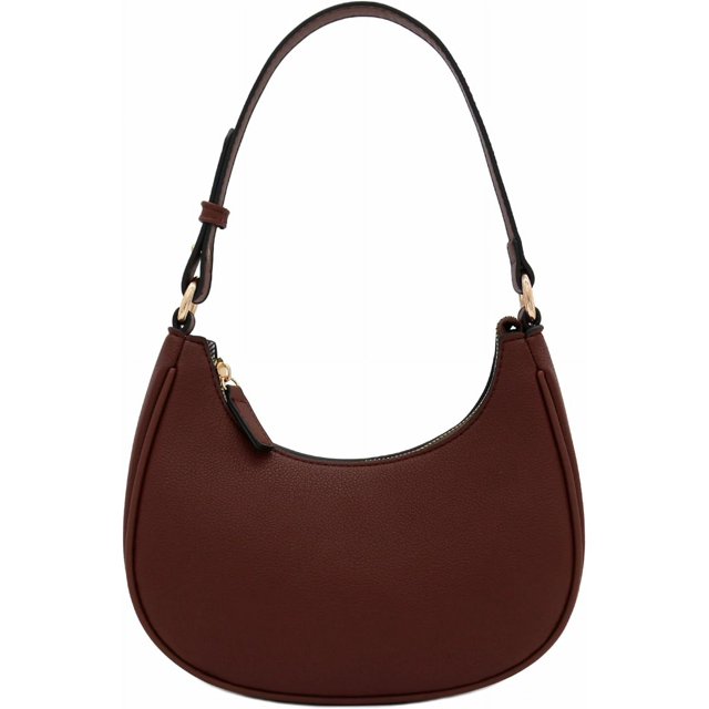 FashionPuzzle Small Crescent Shoulder Bag Underarm Purse - Walmart.com