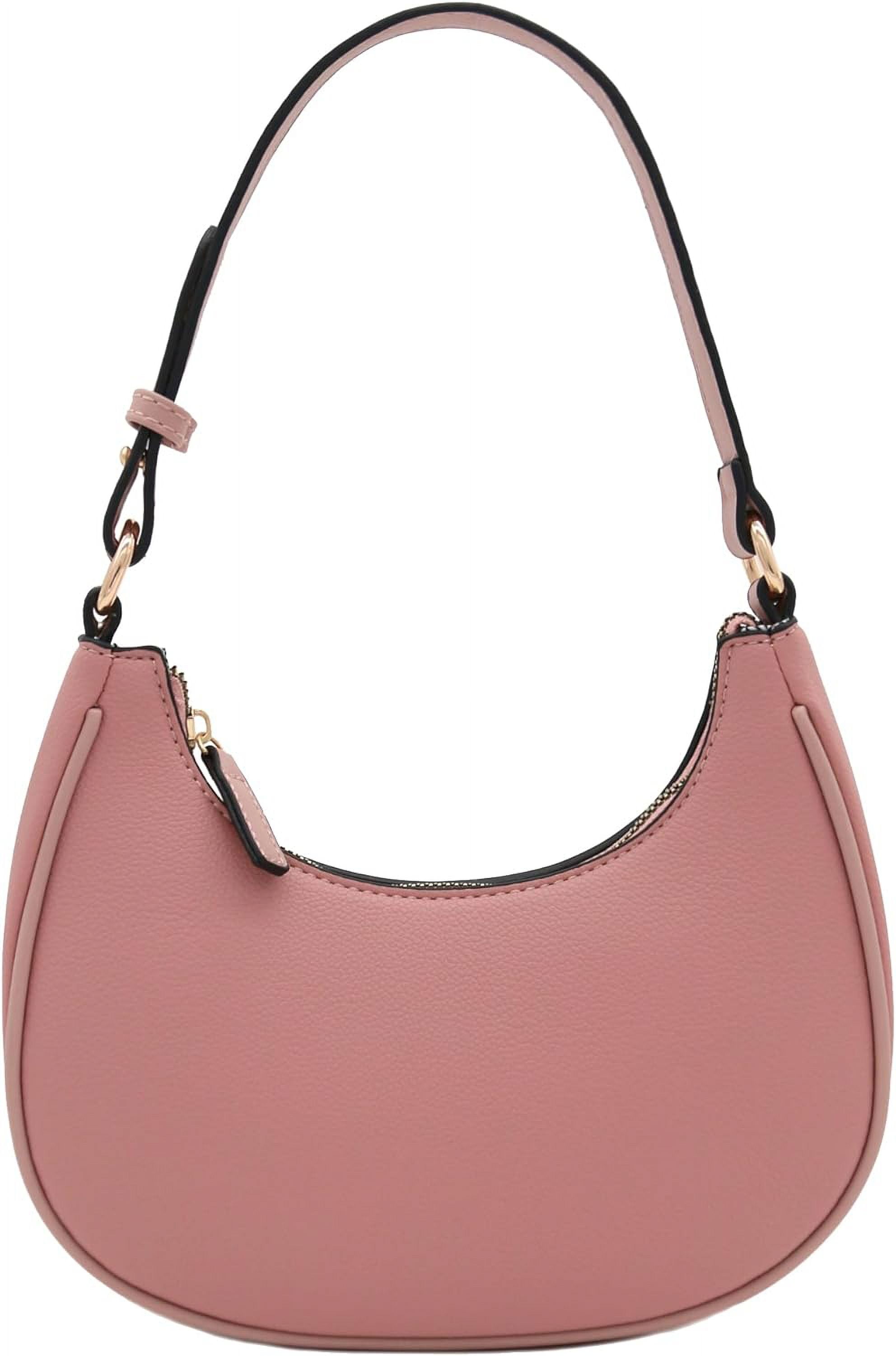 FashionPuzzle Small Crescent Shoulder Bag Underarm Purse - Walmart.com