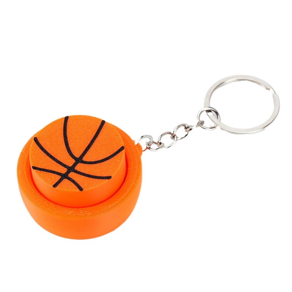 Fashionabel 3D Printing Button Decompression Keychain Set Featuring ...