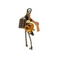 Fashionable Bagel Chocolate Rope Charm Bag Pendant Keychain Decoration ...