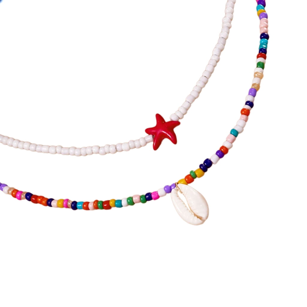 Fashionable Beaded Seashells Necklace for Women Seek Personalize Styles ...