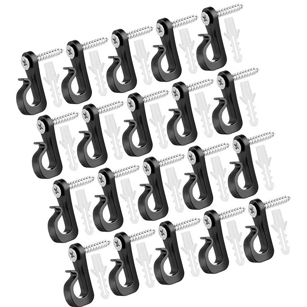 Fashionable Black Gutter Hook Multipurpose Sturdy Plastic Materials for ...