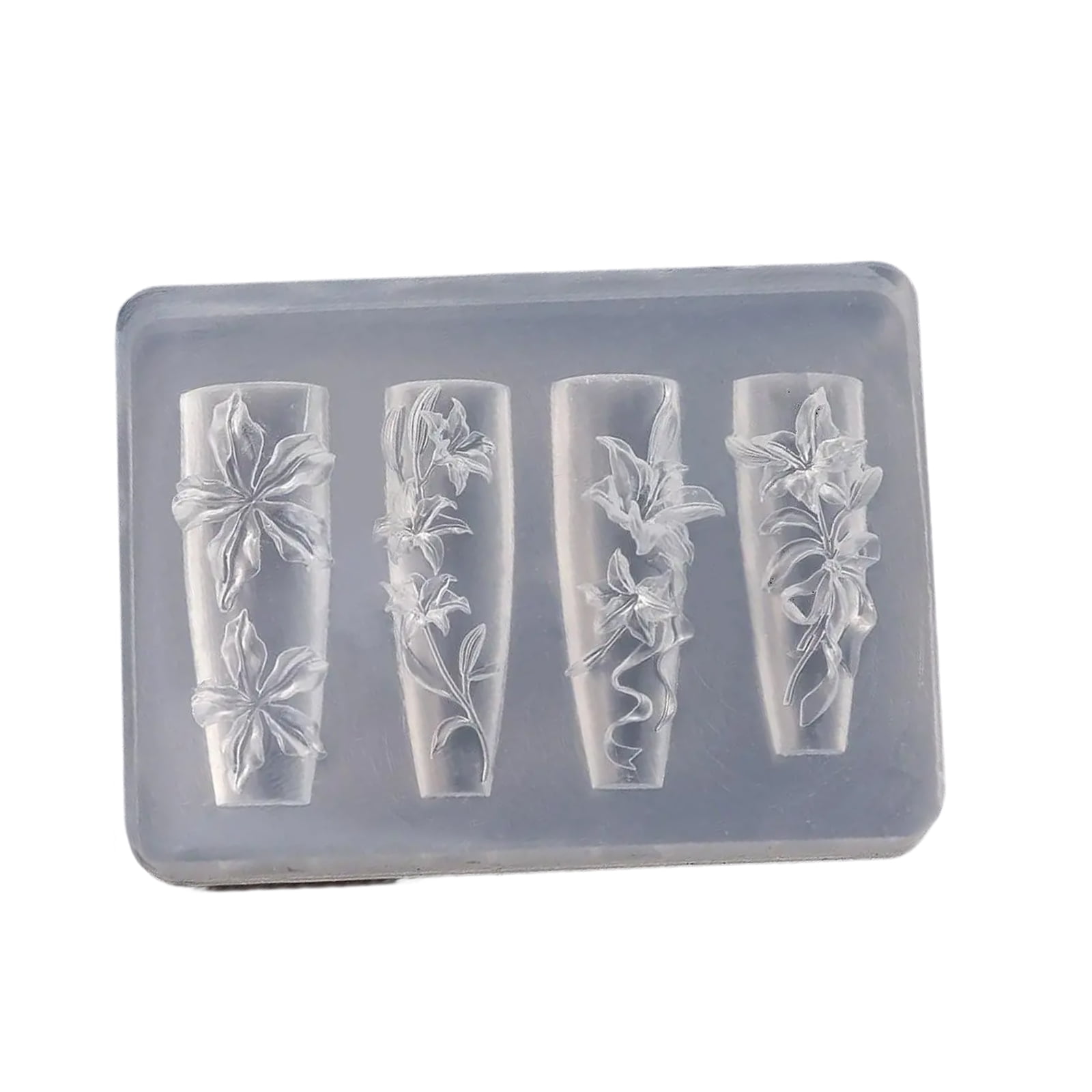 Fashionable Bowknot Silicone Mould Set for Crafting 3D Nails Art ...