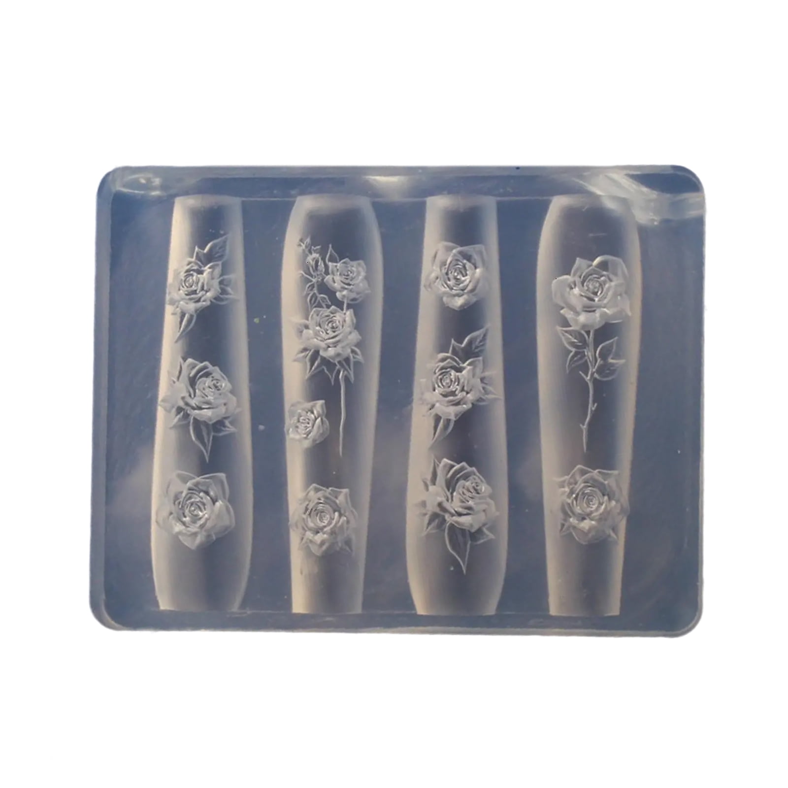 Fashionable Bowknot Silicone Mould Set for Crafting 3D Nails Art ...