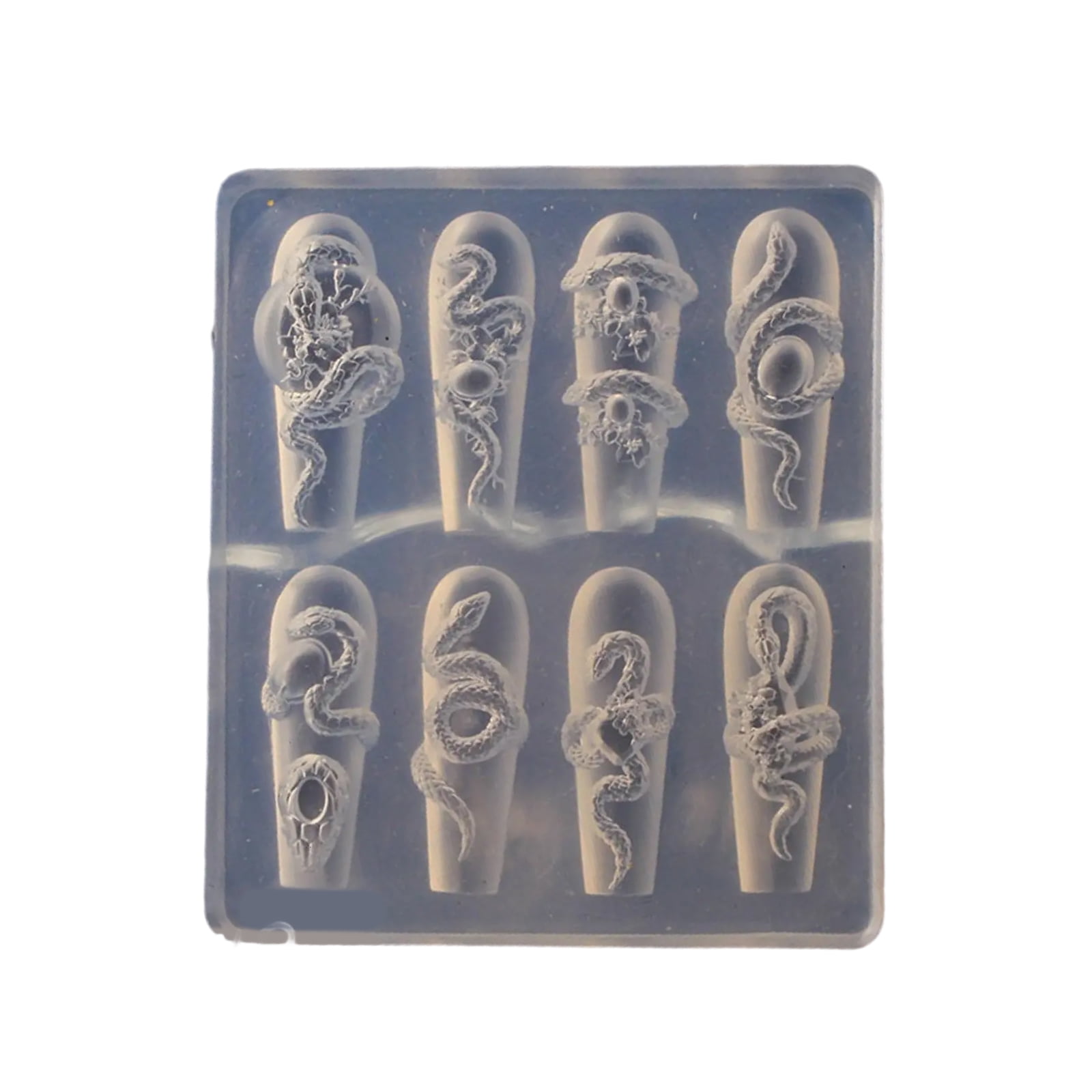 Fashionable Bowknot Silicone Mould Set for Crafting 3D Nails Art ...
