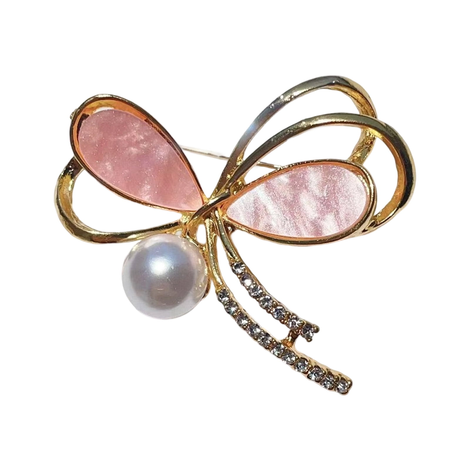 Fashionable Butterfly Pearls Pin Jewelry Pieces Waterdrops Designs ...