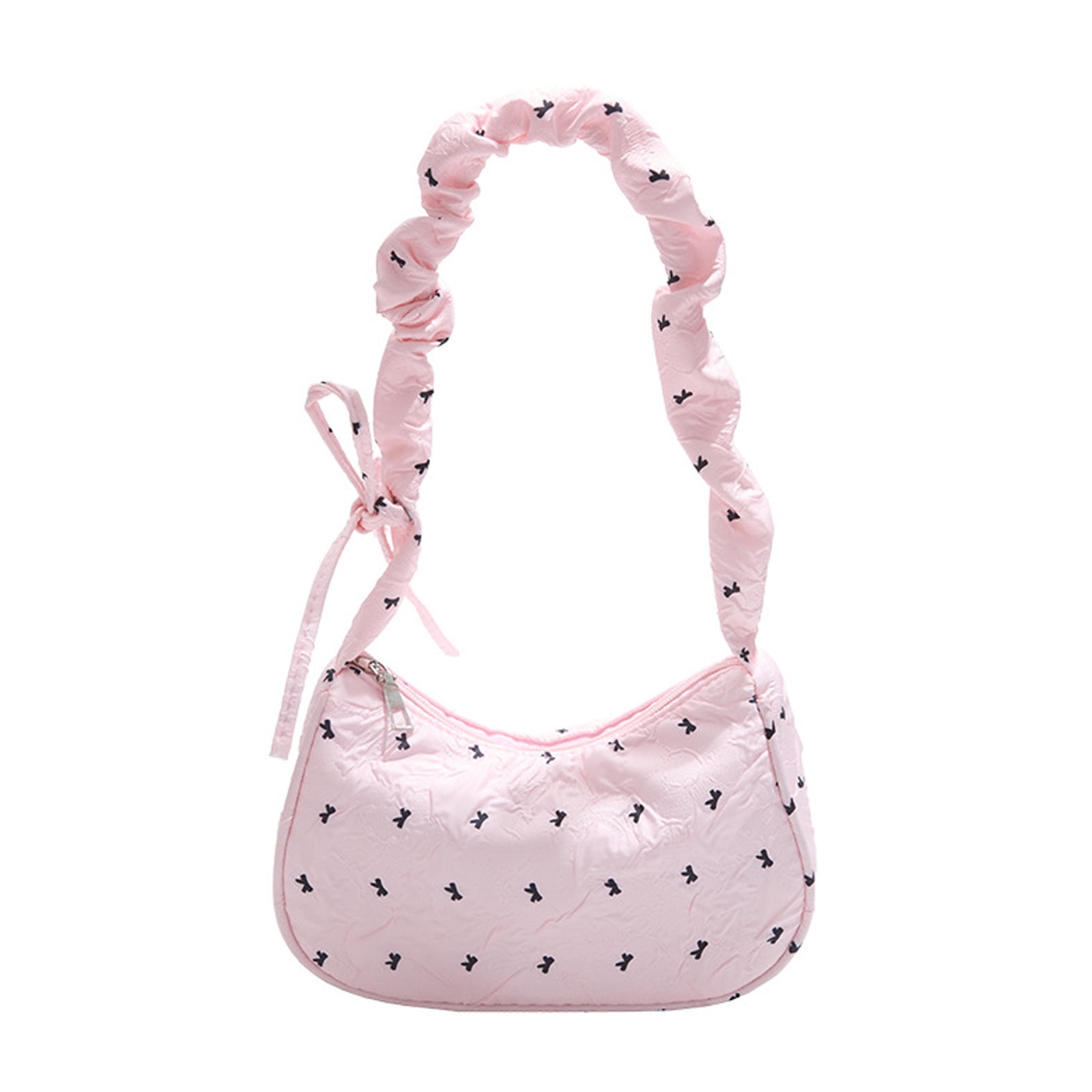 Fashionable Casual Bag Handbag Unique Bows Accent Roomy Design Shoulder ...