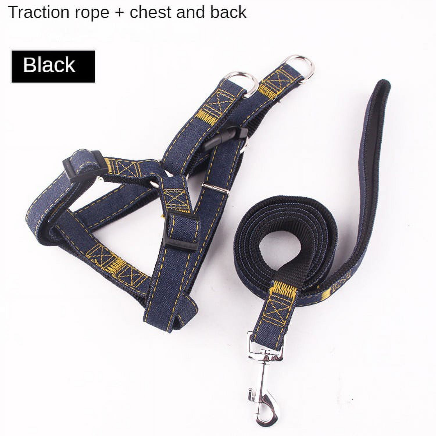 Fashionable Dog and Cat Collars with Cowboy Chest Straps and Back ...