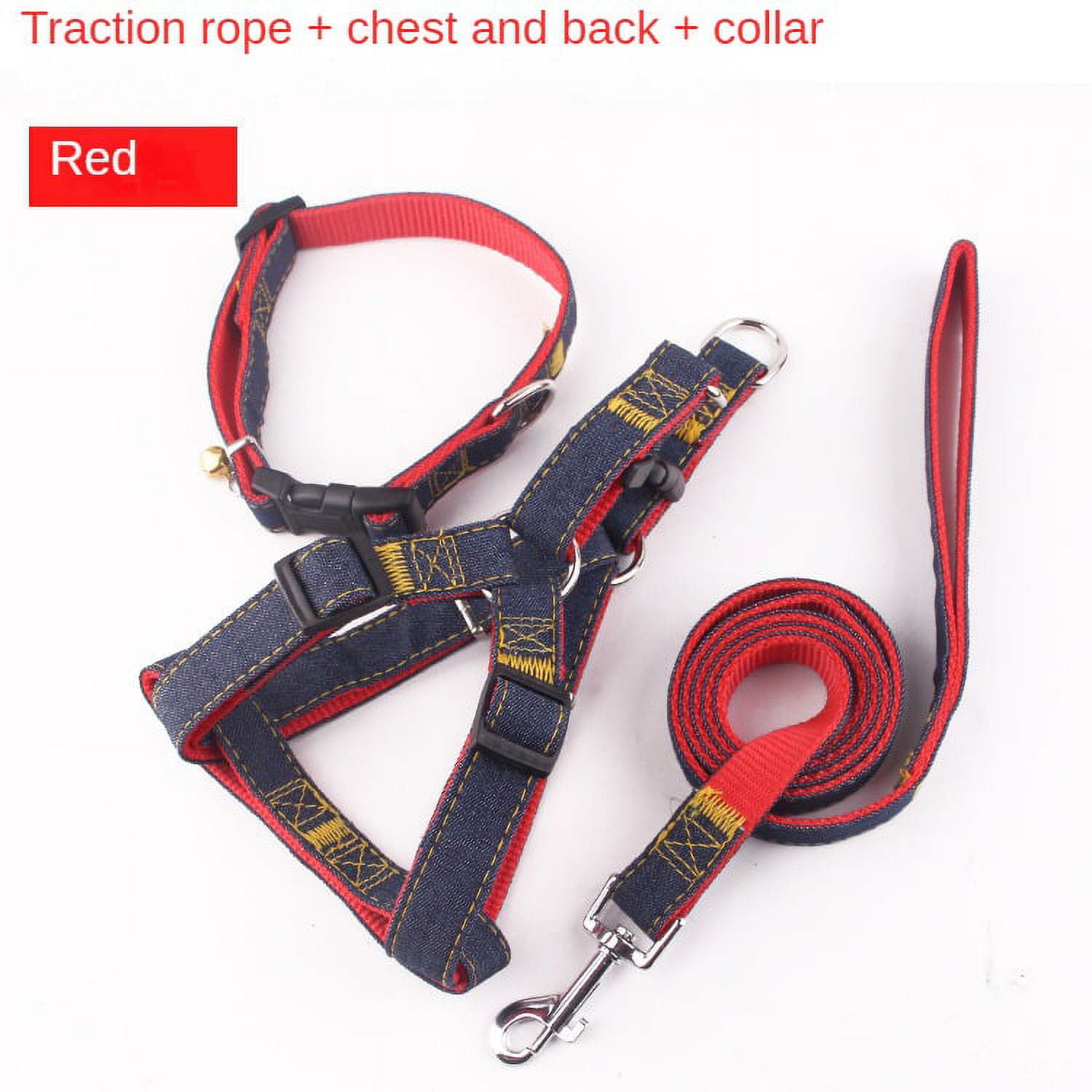 Fashionable Dog and Cat Collars with Cowboy Chest Straps and Back ...