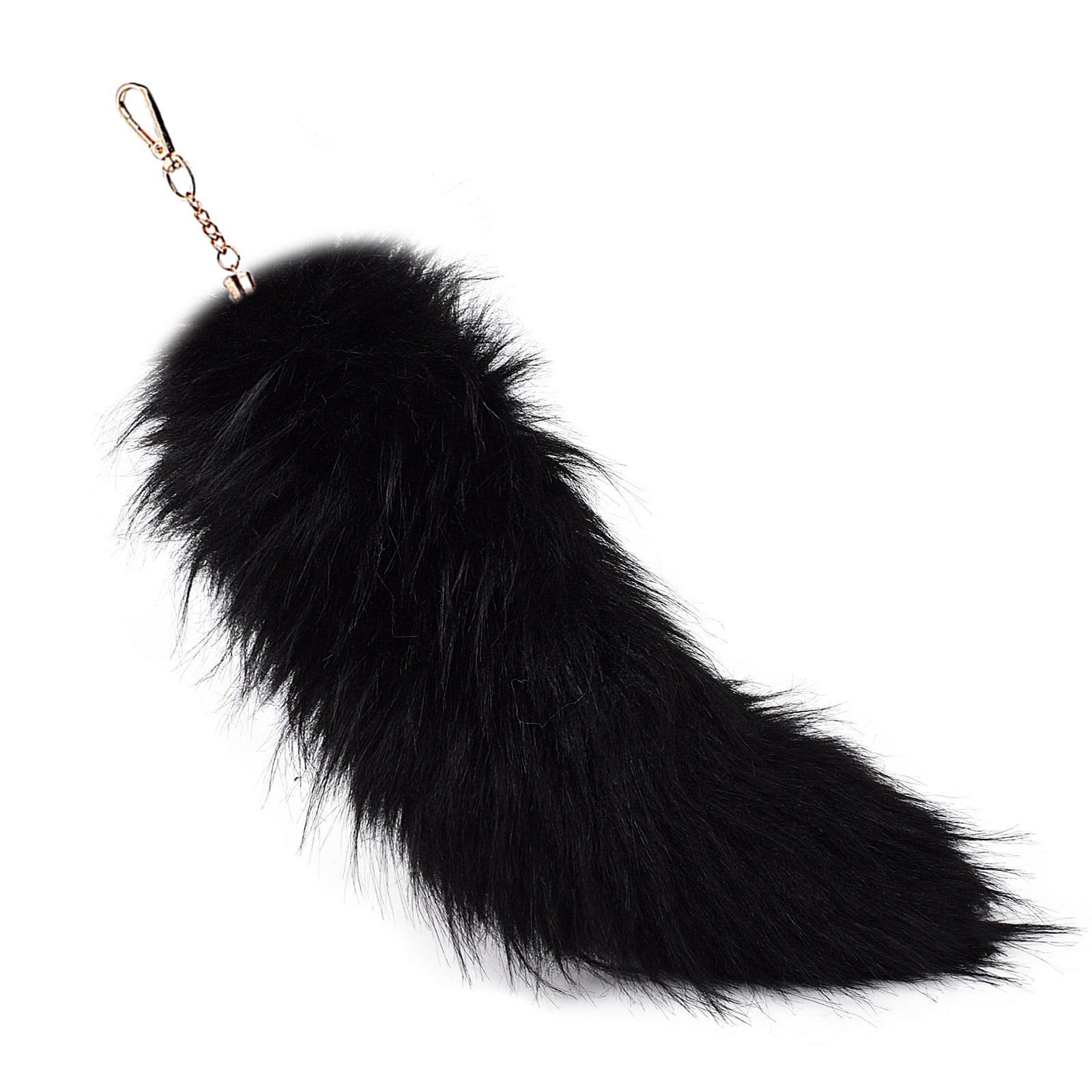Fashionable Foxes Tail Keychain Charm Stylish Keyring Multipurpose ...