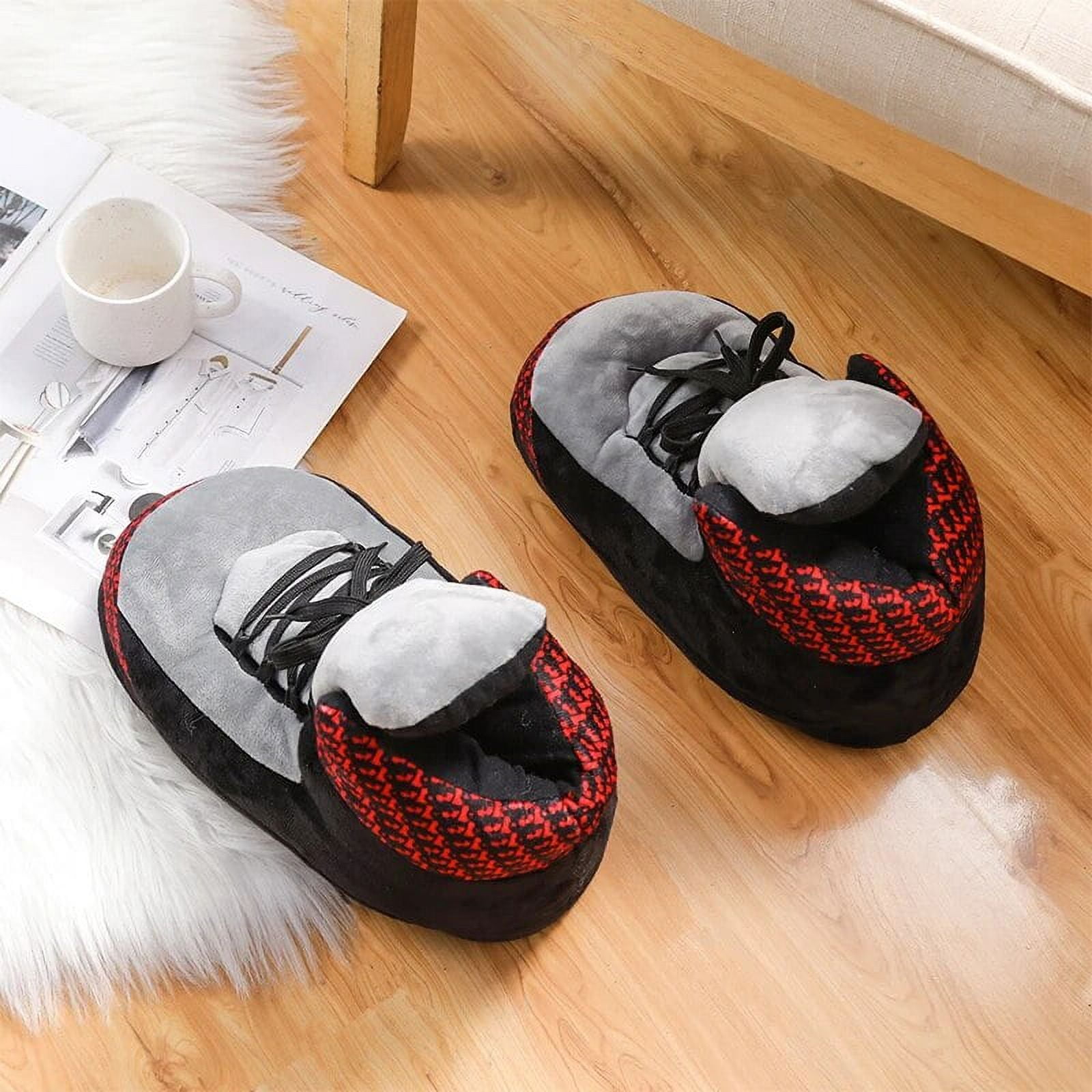 Fashionable High-top house Slippers as soft fluffy as clouds,Warm anti ...