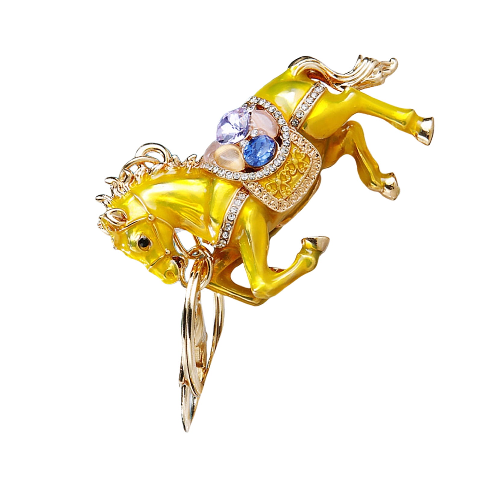 Fashionable Horse Year Keychain Creative Bag Ornament Chinese New Year ...