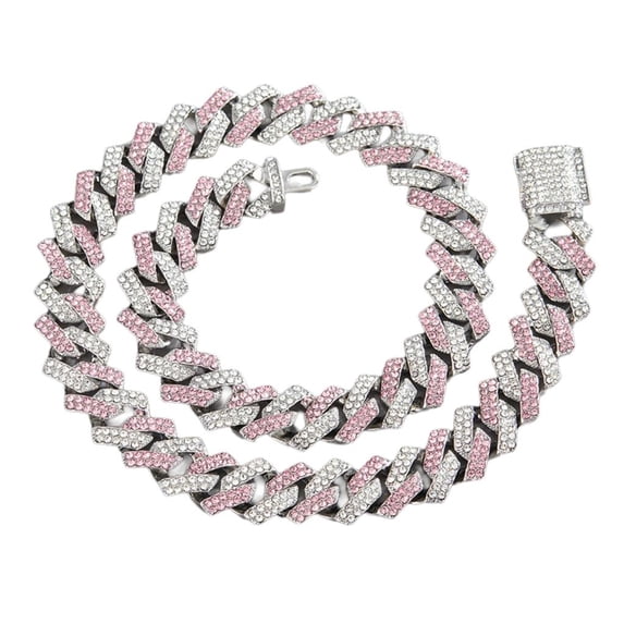 Fashionable Iced OutsD1am0ndsCuban Link Chain Necklace Hip Hop Fashion ...