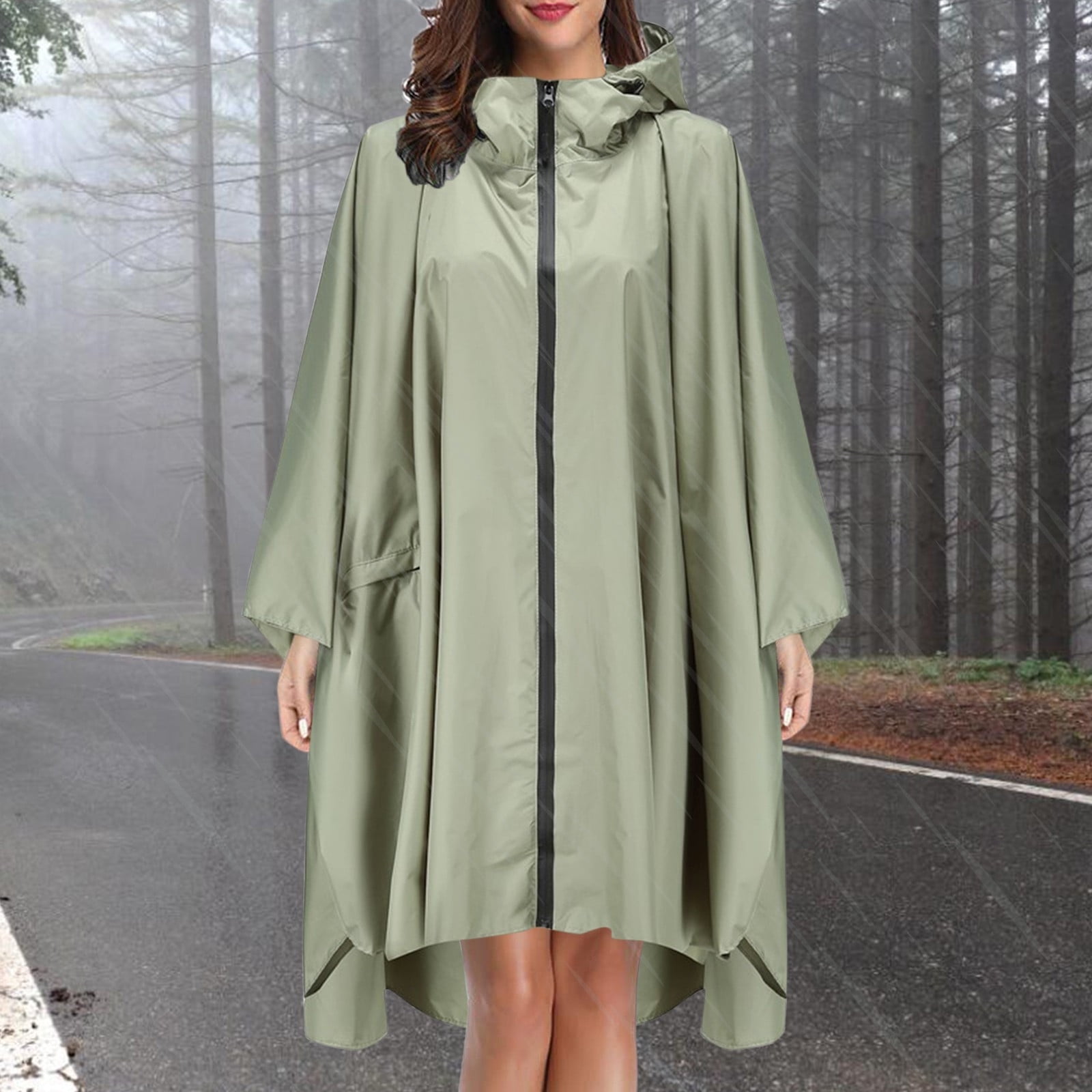 Fashionable Japanese & Korean Windproof Travel Raincoat For Backpacking ...