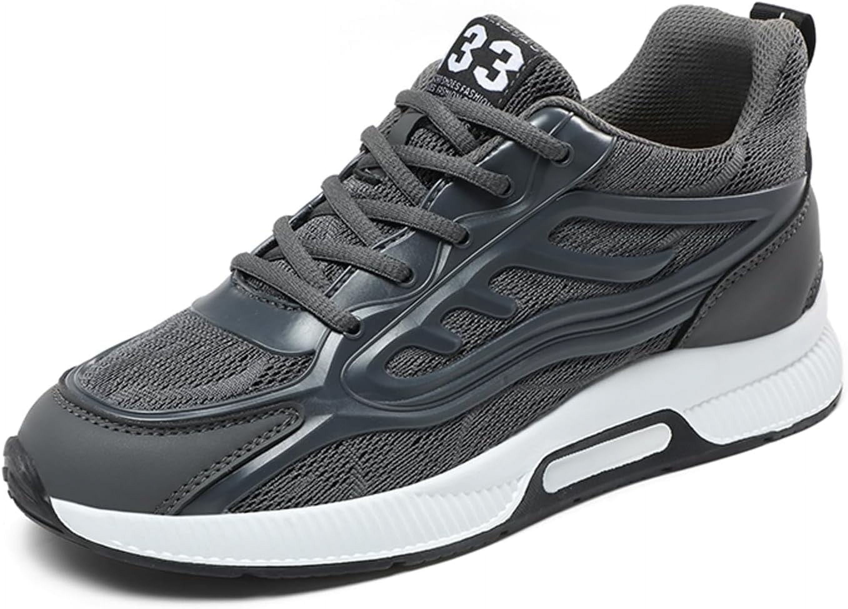 Fashionable Lace-up Elevator sneakers With Hidden Heels That Discreetly ...