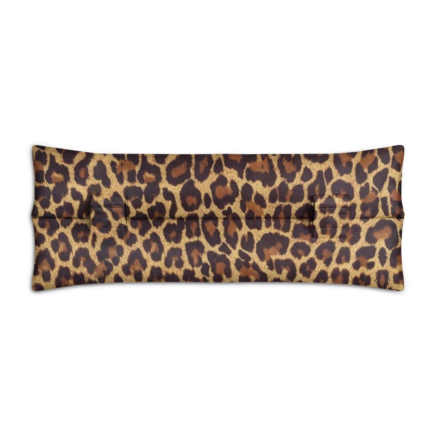 Fashionable Leopard Print Post-Op Car Pillow - Easy-Attach Pad for Rib ...
