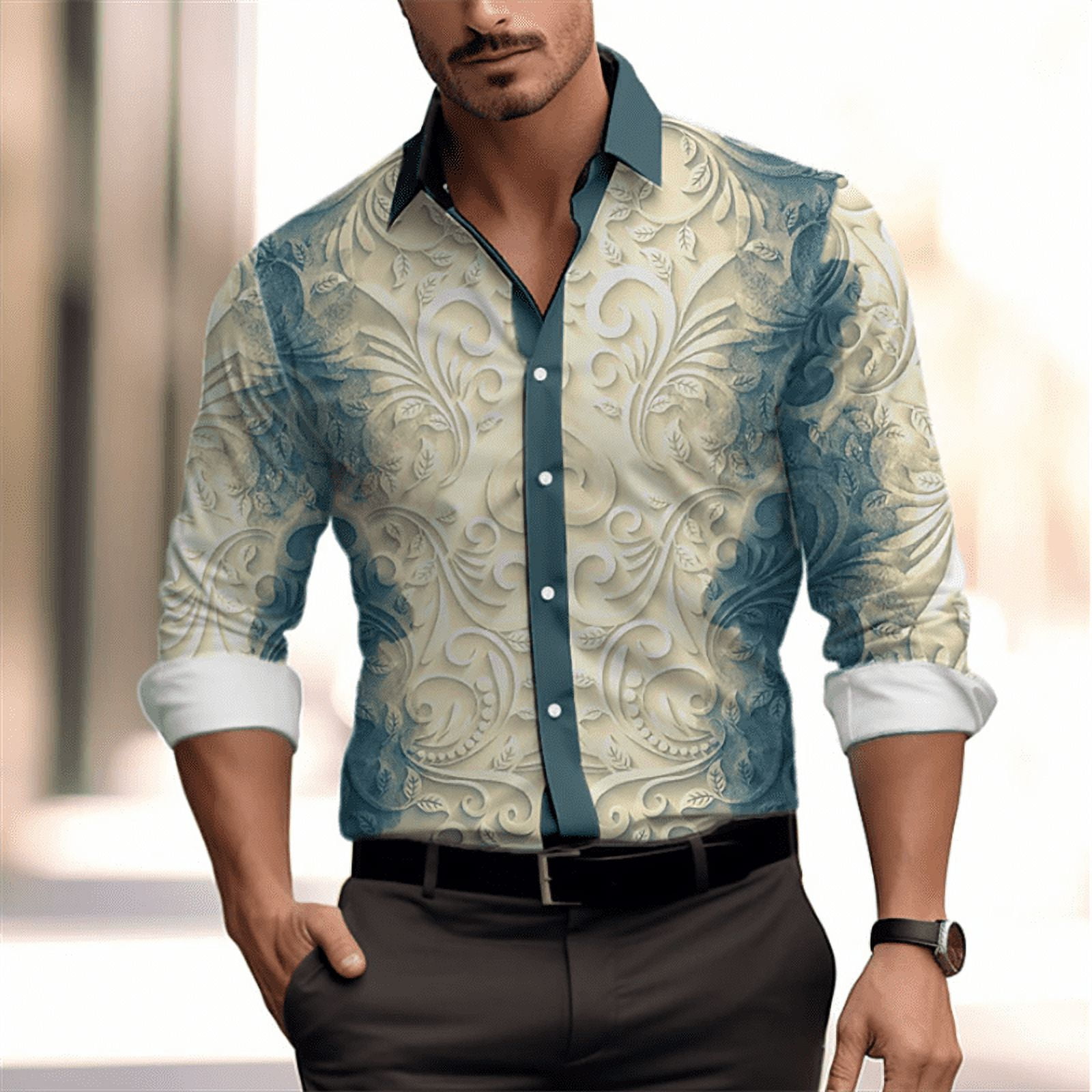 Fashionable Luxury Men's Lapel Slim Fit Sports Outdoor Street Party ...