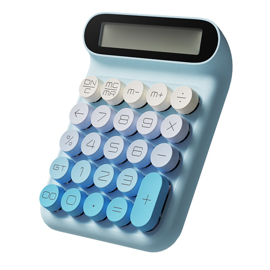 Fashionable Mechanical Key Calculator Multiple Color Option ABS ...