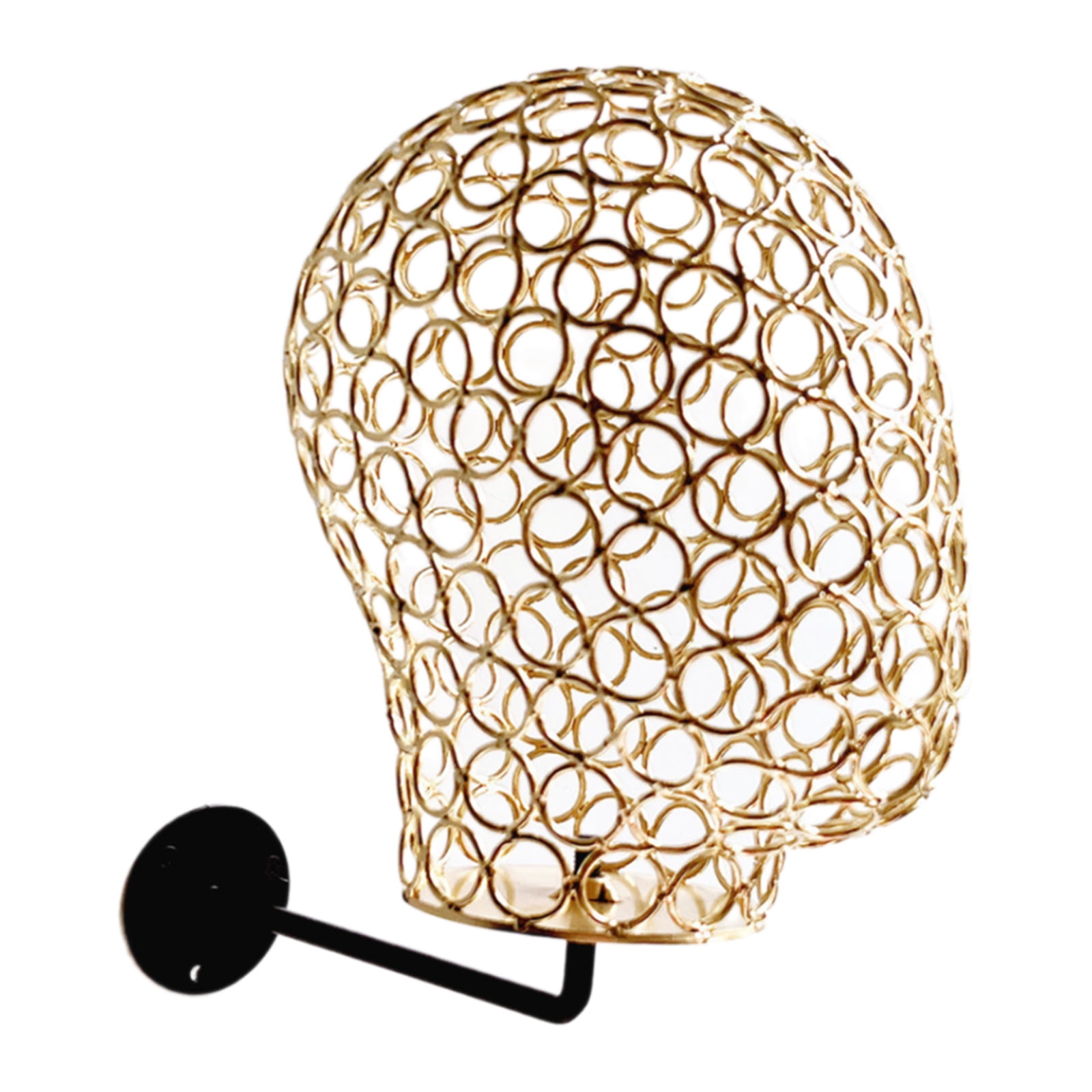 Fashionable Metal Wigs Stand And Hat Stand Rack Elegant Mannequin Head ...