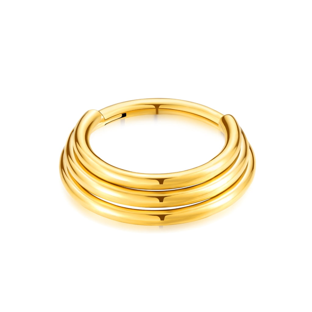Fashionable Multiple Tiers Flare Nose Rings for Personalize Styles ...