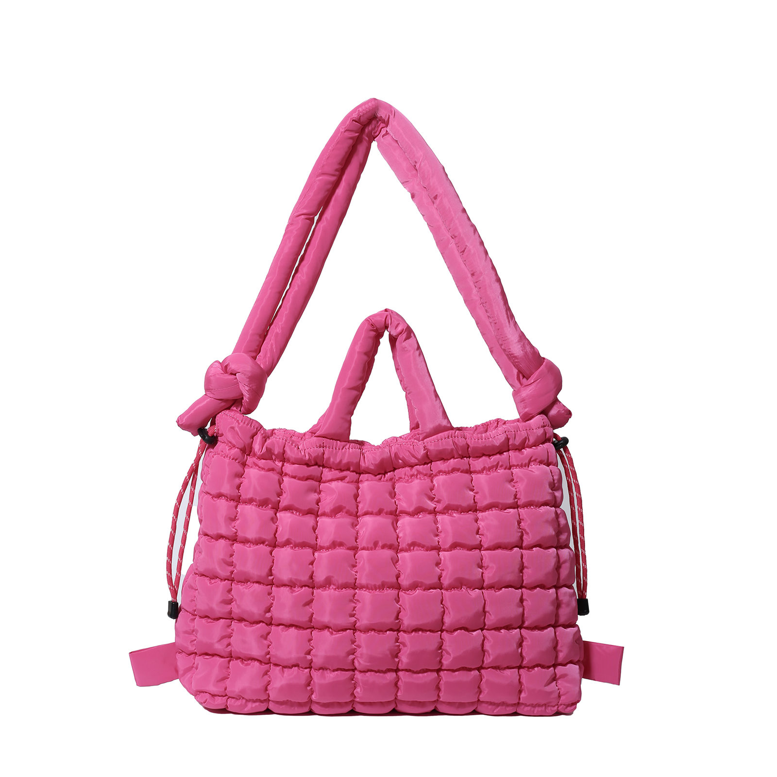 Fashionable Puffer Handbag with Padded Designs Adjustable Shoulder ...